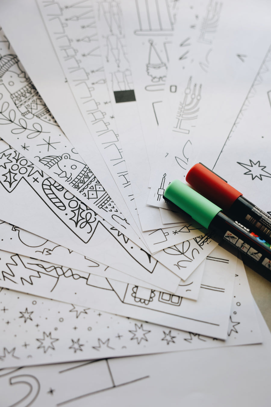 Color Happy | Monthly digital coloring page downloads – Rad & Happy