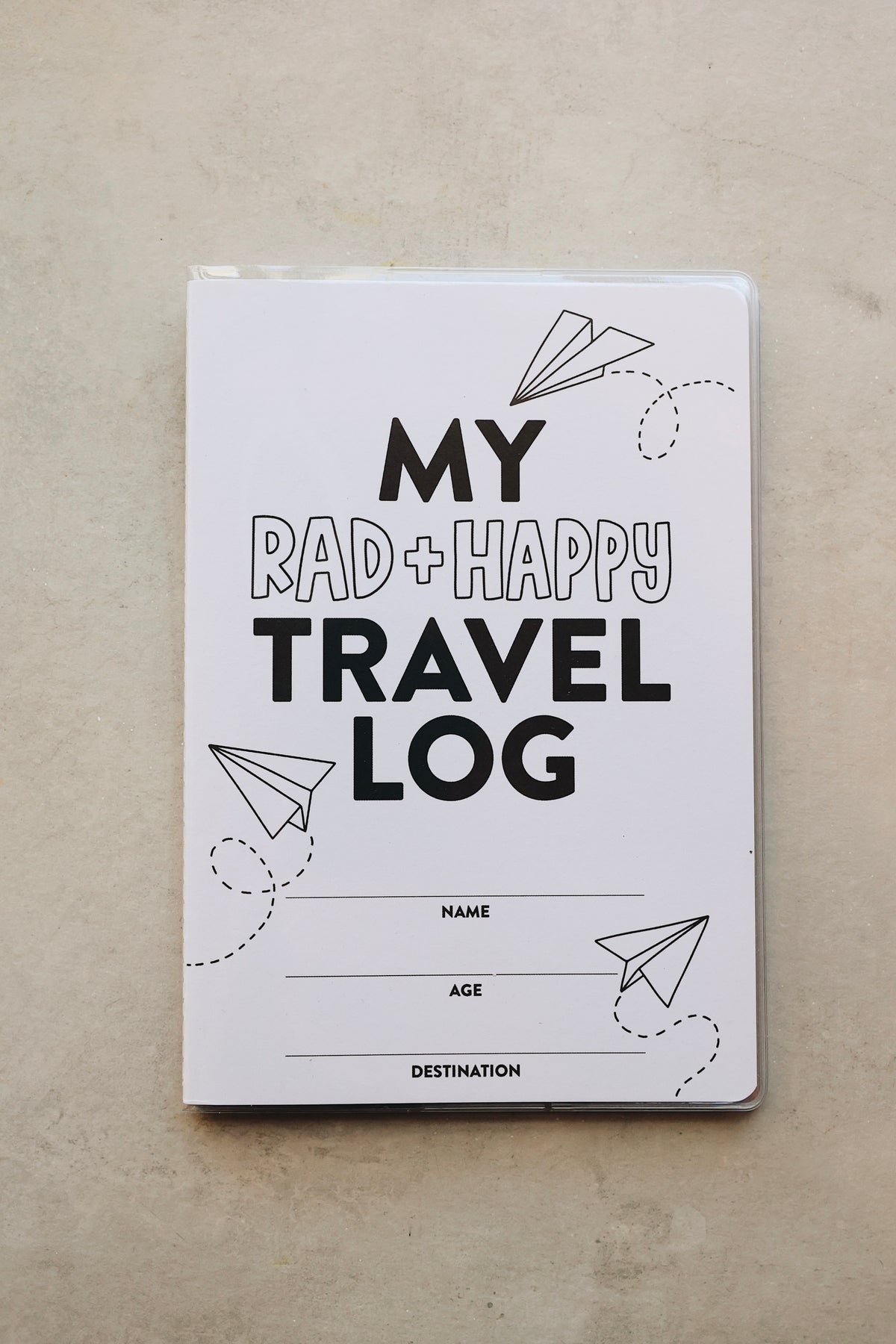 Travel Log Activity Book – Rad & Happy