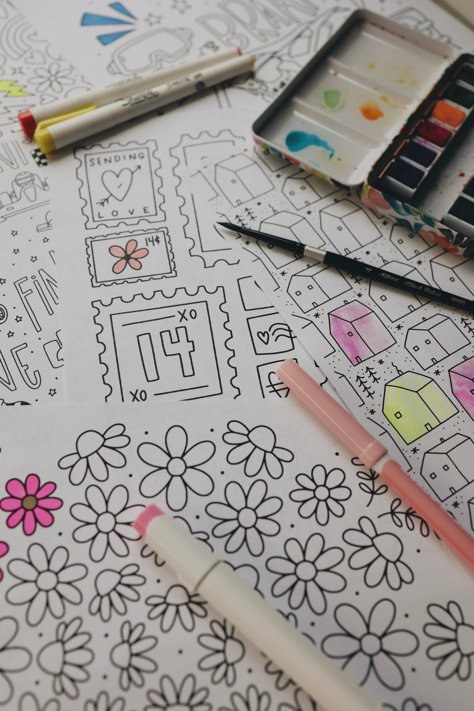 Color Happy - Sample Pages – Rad & Happy