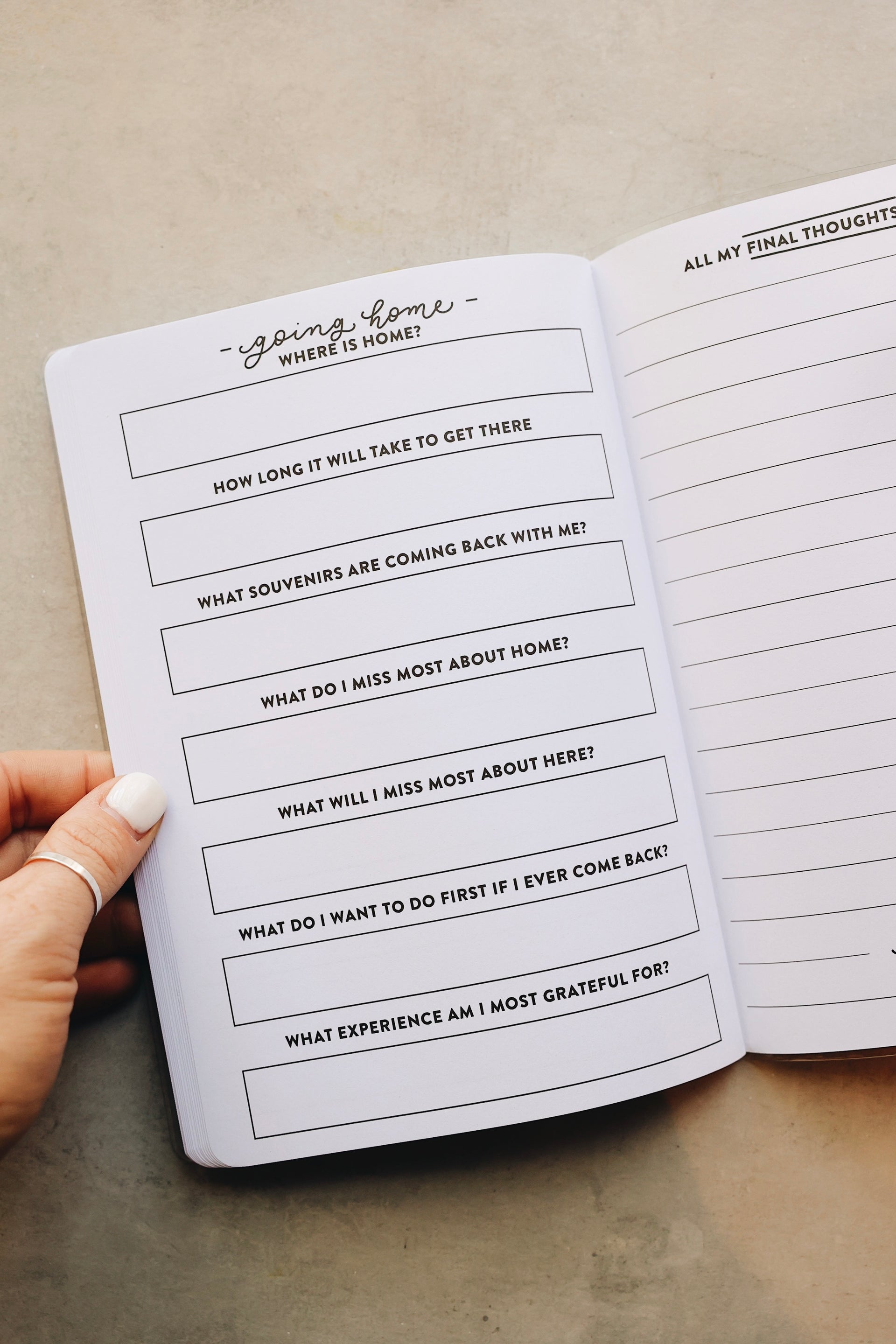 Travel Log Activity Book – Rad & Happy