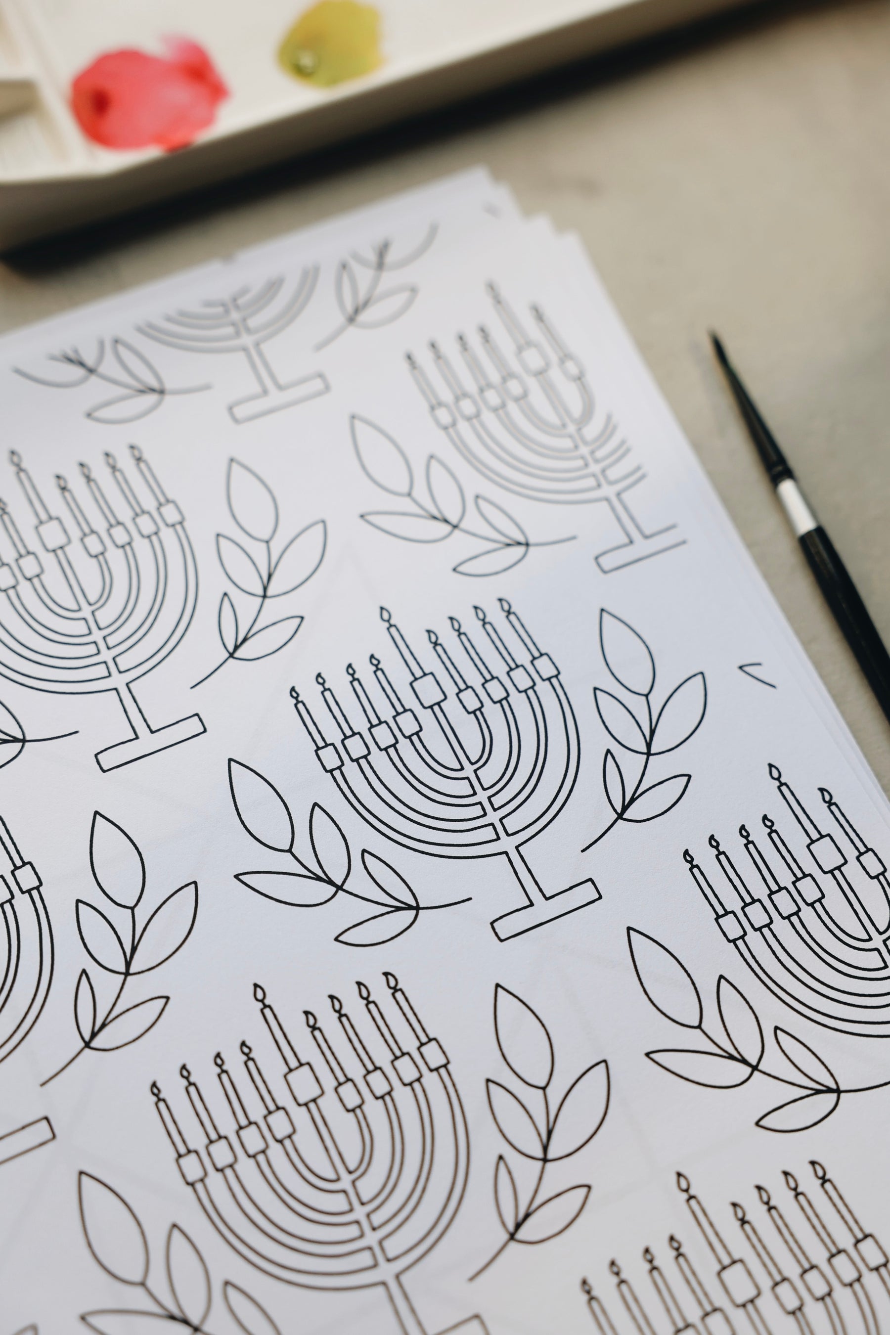 Color Happy | Monthly digital coloring page downloads – Rad & Happy