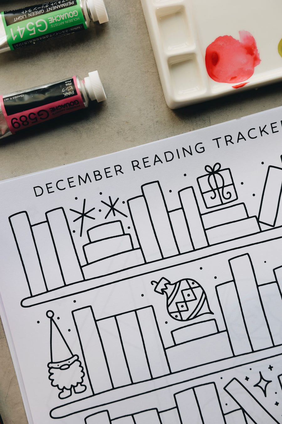 Color Happy | Monthly digital coloring page downloads – Rad & Happy