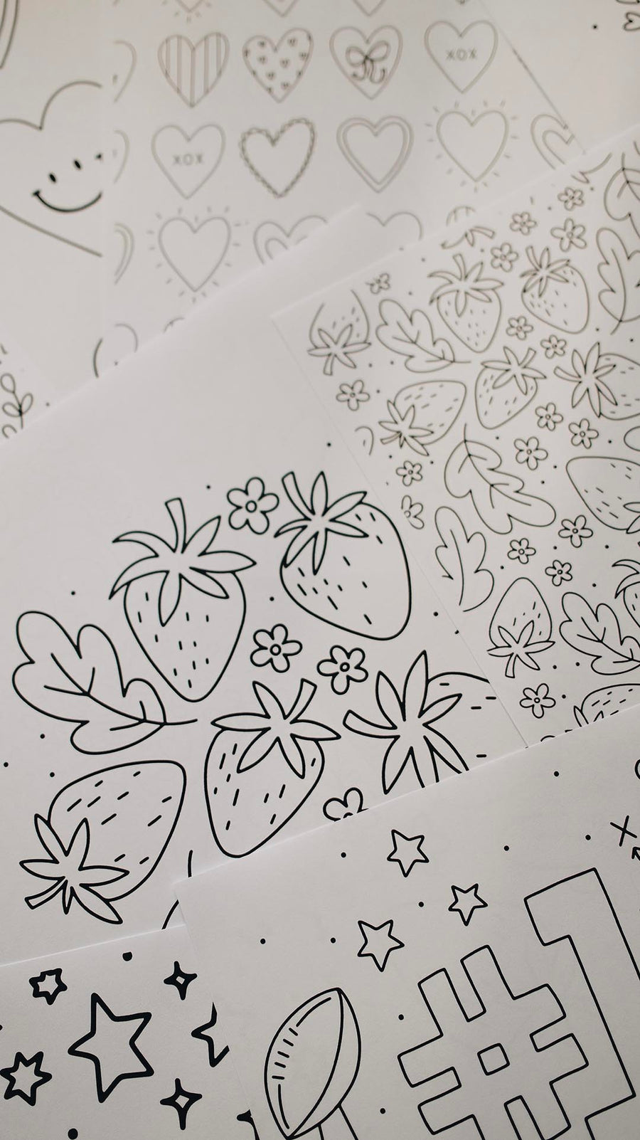 Color Happy | Monthly digital coloring page downloads – Rad & Happy