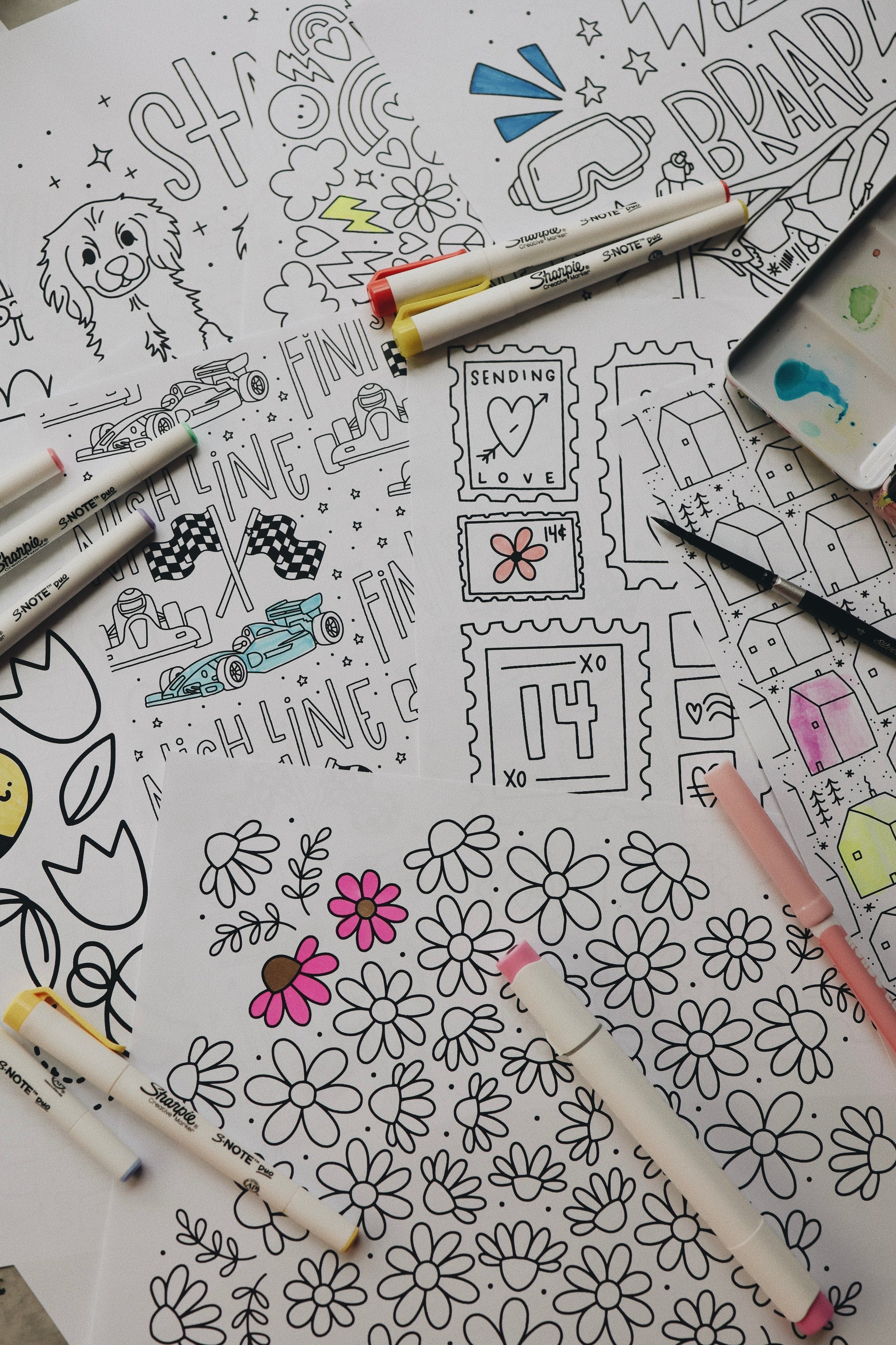 Color Happy - Sample Pages – Rad & Happy