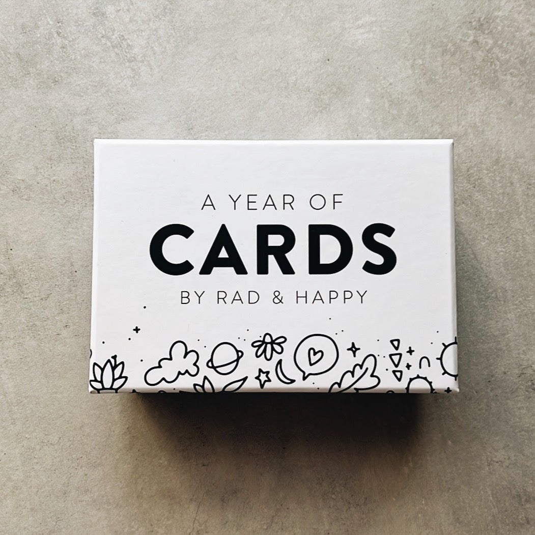 Rad Mail - A Year Of Cards – Rad & Happy