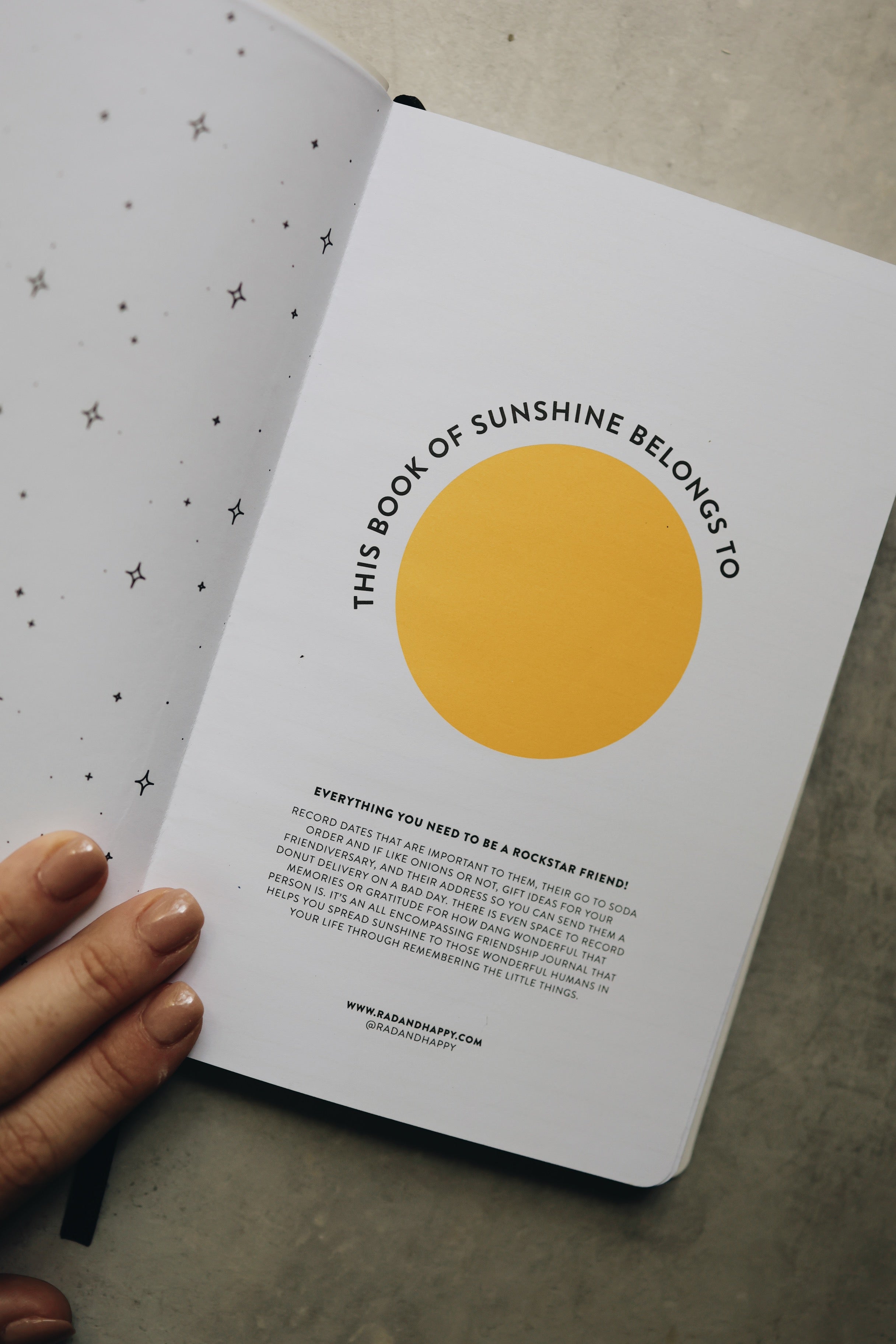 Friendship Journal – Rad & Happy
