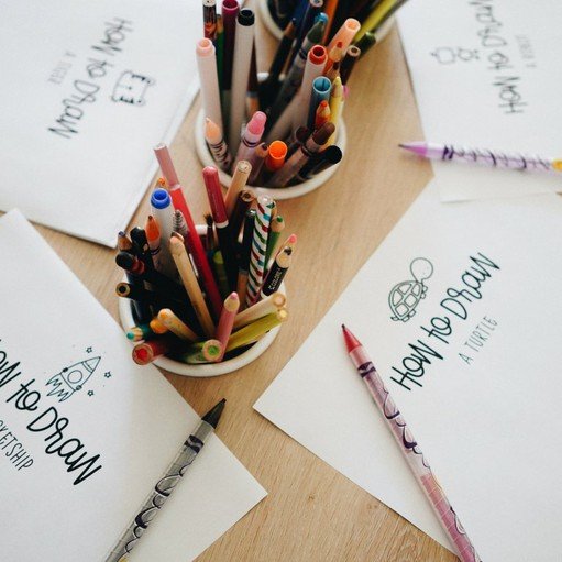 How To Draw Printables – Rad & Happy